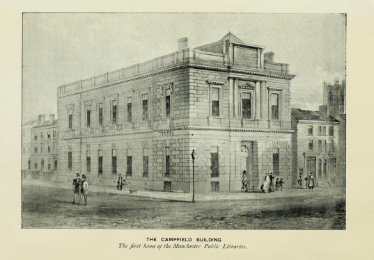 Manchester Free Libraries, Campfield Lending Branch, Manchester, England