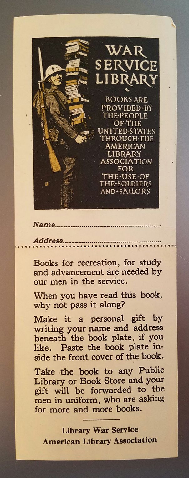 War Service Library of the American Library Association