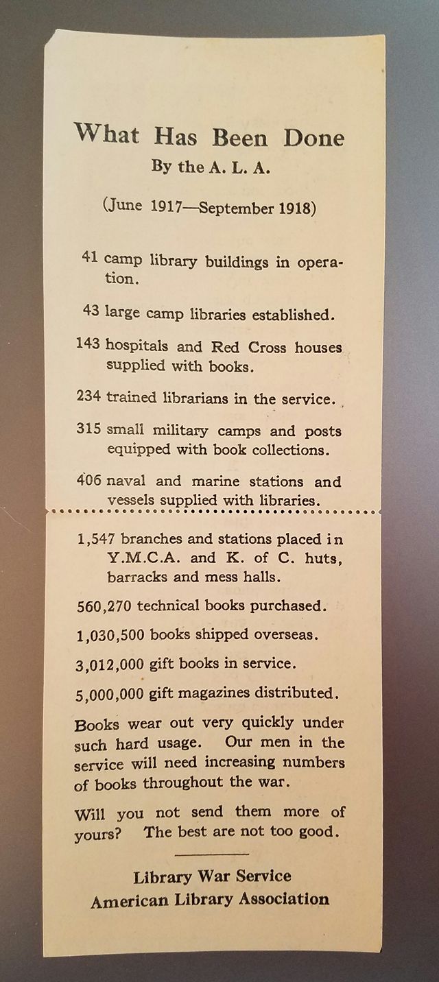 War Service Library of the American Library Association