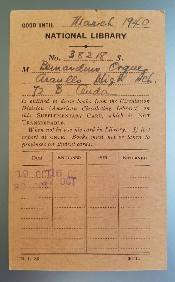 The National Library of the Philippines, Manila, Republic of the ...