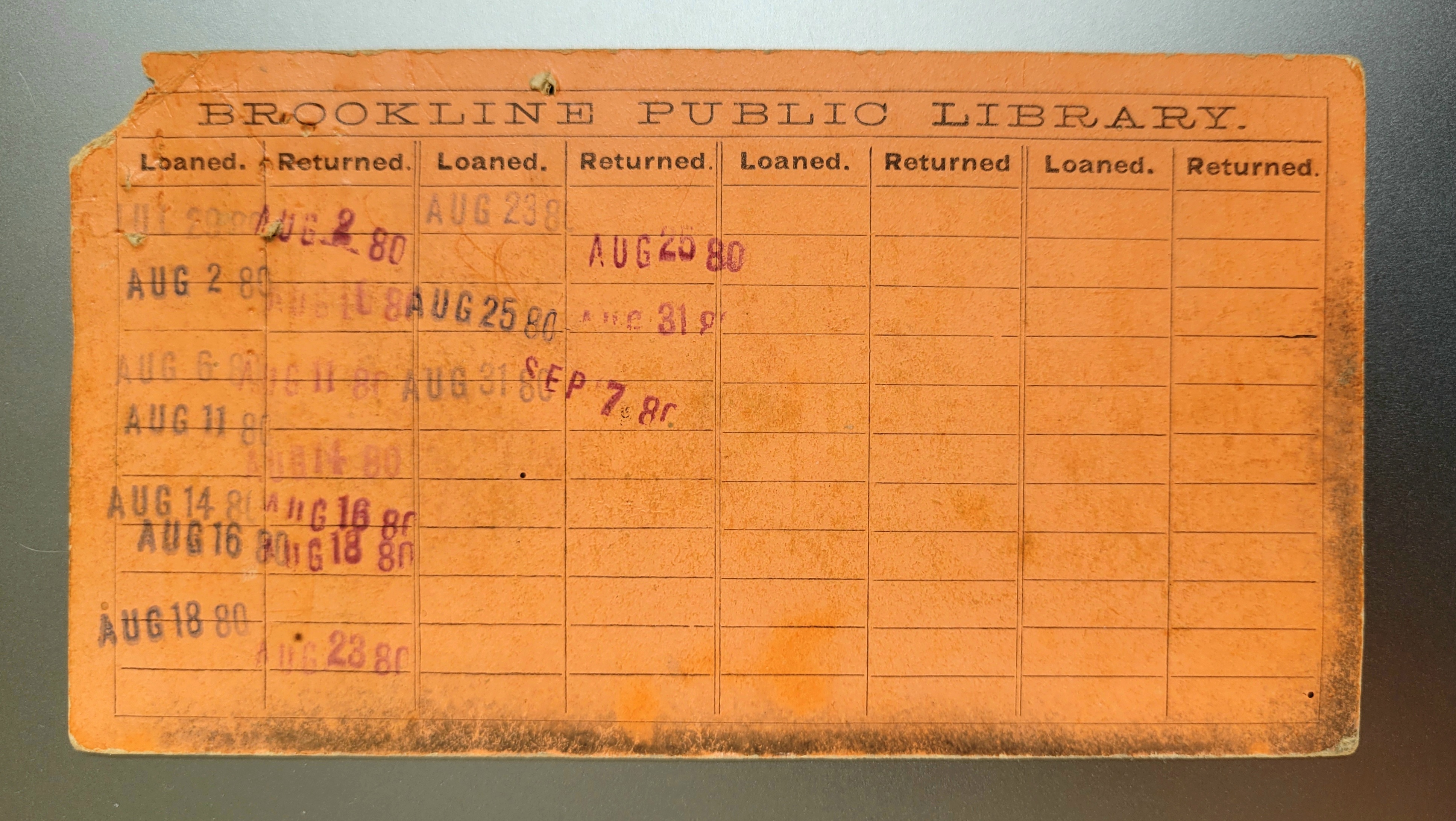 Brookline Public Library, Brookline, Massachusetts