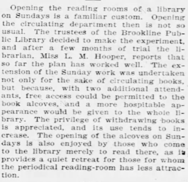 Brookline Public Library, Brookline, Massachusetts