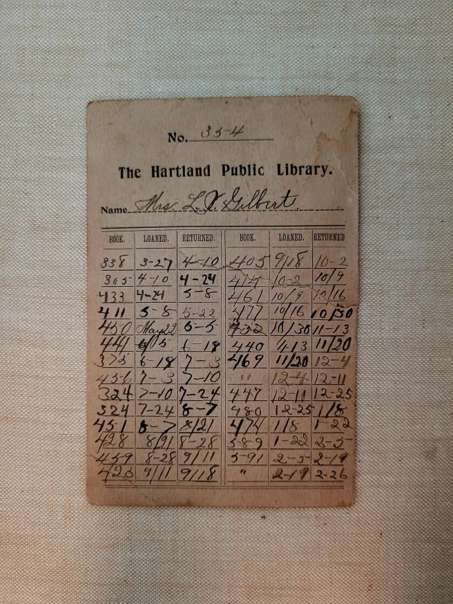 The Hartland Public Library, Hartland, Vermont